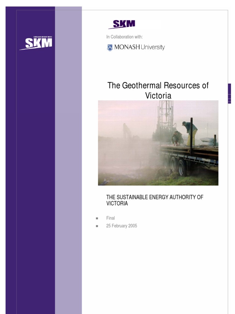 SKM Geothermal Report | PDF | Geothermal Energy | Petroleum