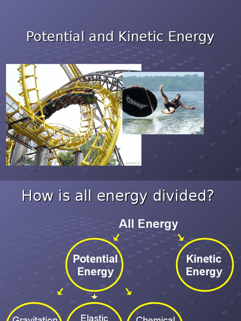 Potential and Kinetic Energy | PDF