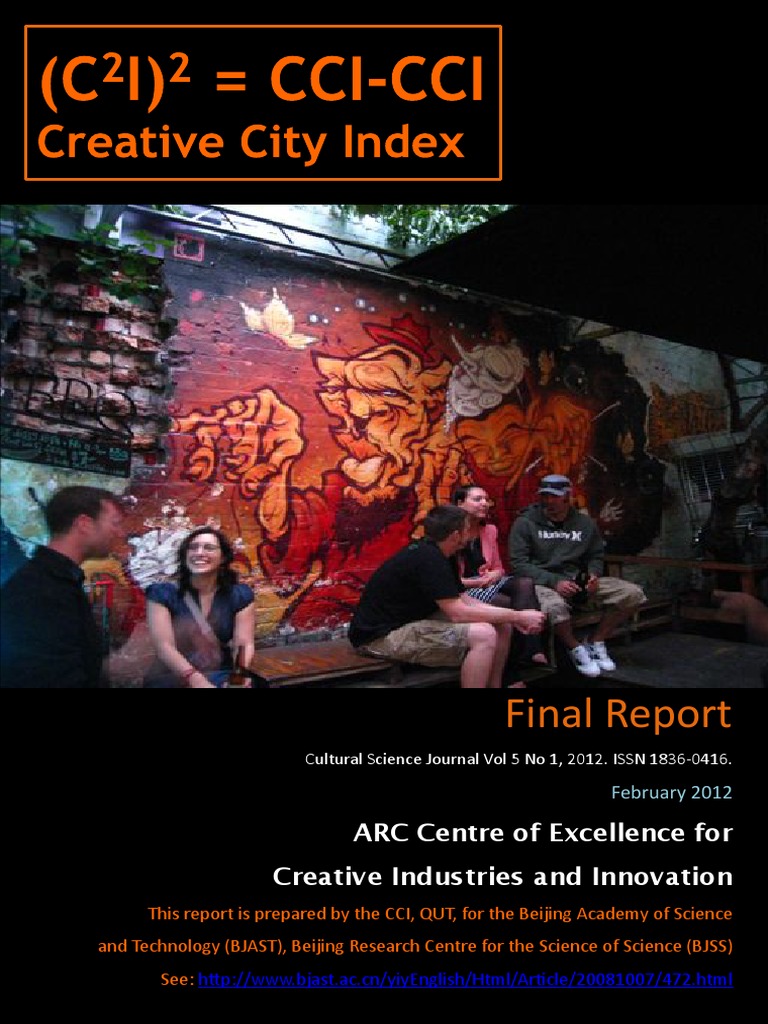 Creative City Index | PDF | Creativity | Development Economics