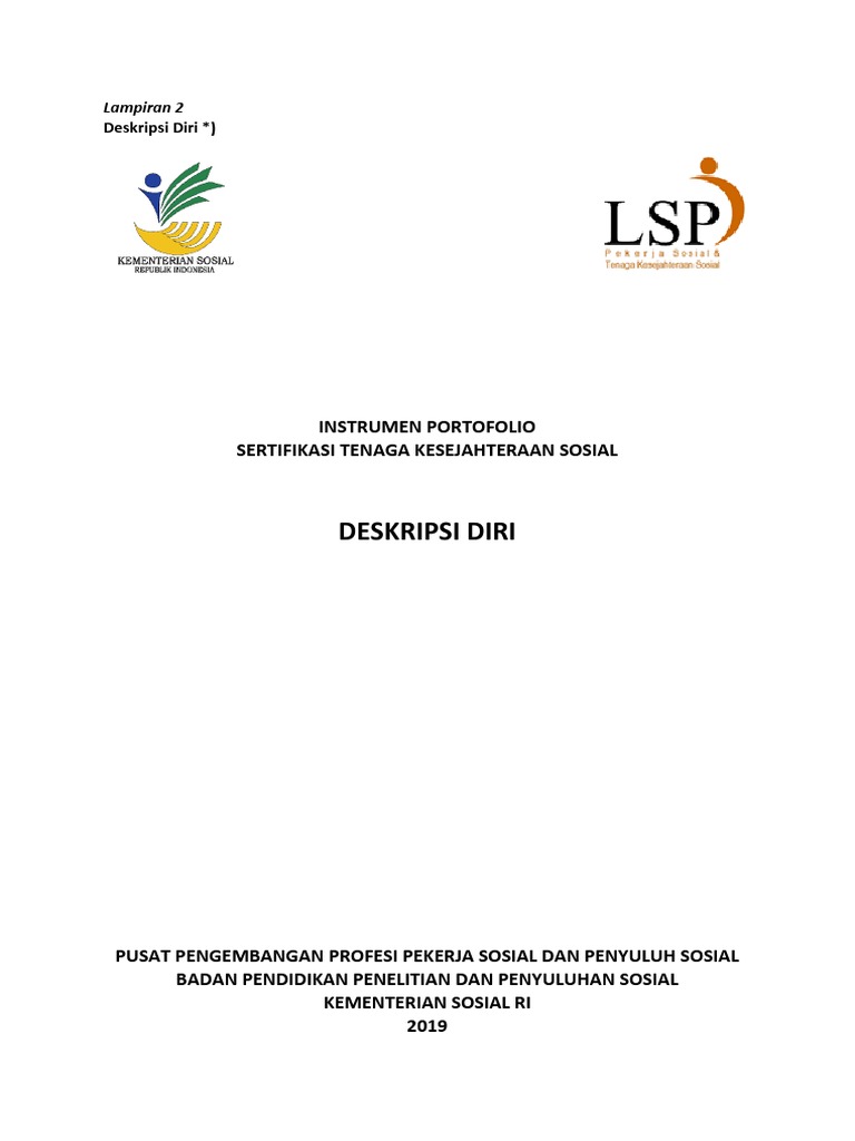 Contoh Deskripsi Diri-Spv | PDF