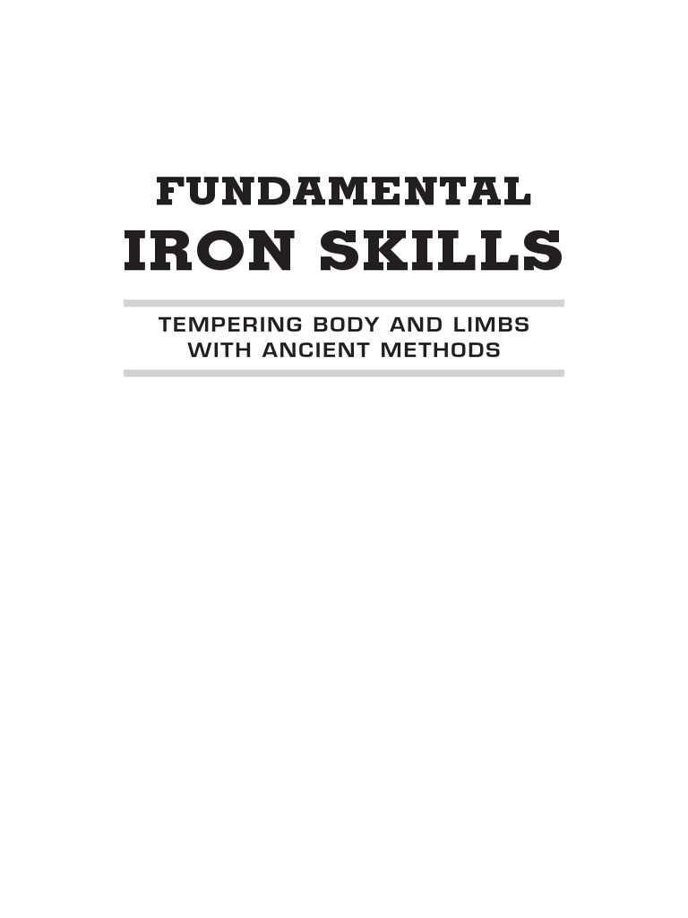 Iron Skills Pages Tambuli Media | PDF | Chinese Martial Arts | East ...