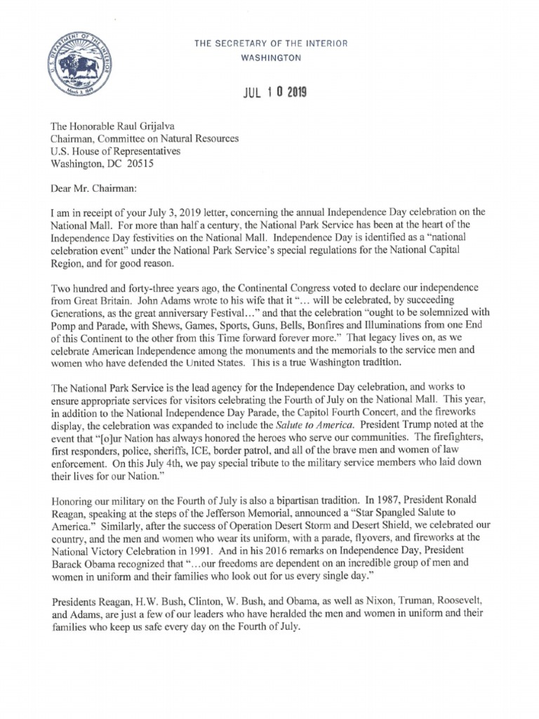 Interior Letter | PDF