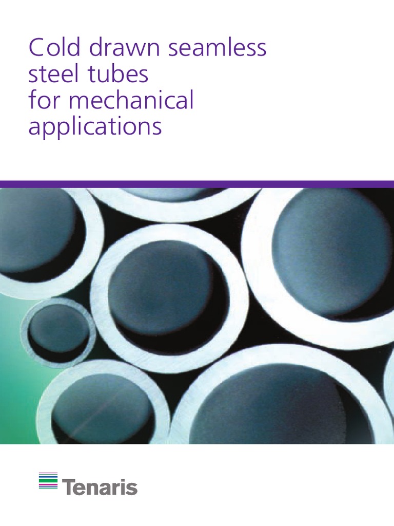 Cold Drawn Seamless Steel Tubes For MA PDF | PDF | Engineering ...
