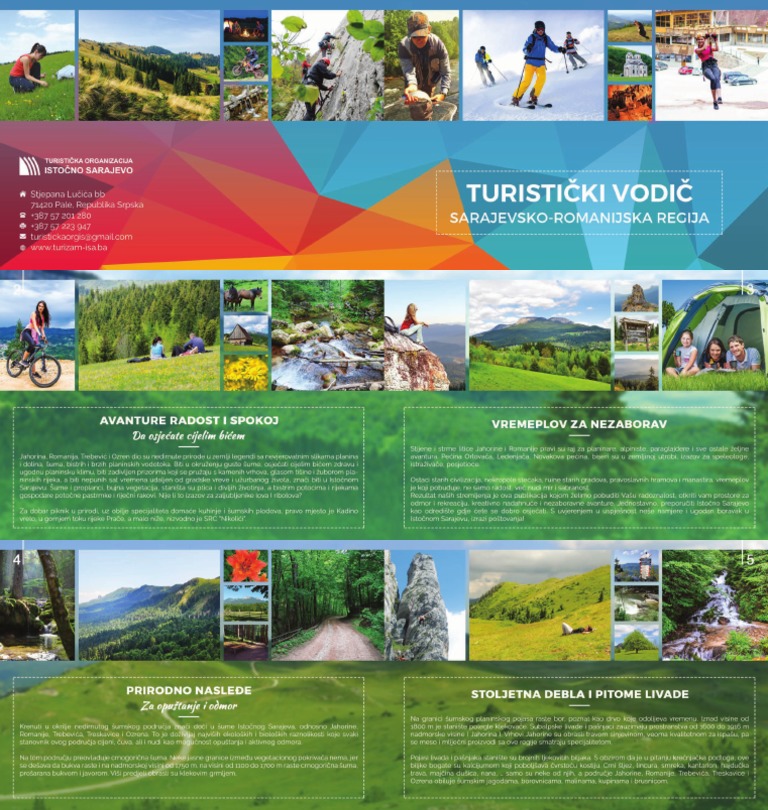 Turisticki Vodic Istocno Sarajevo | PDF
