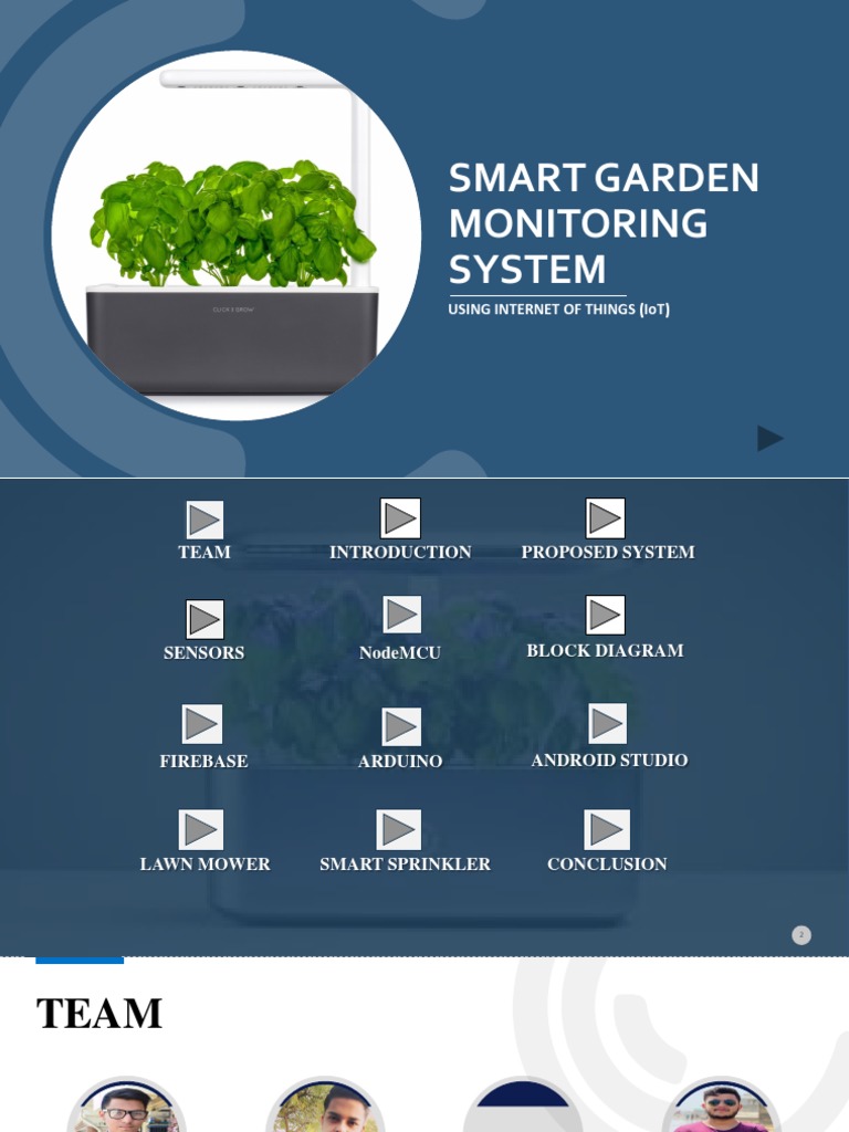 Smart Garden Monitoring System | PDF | Internet Of Things | Mobile App