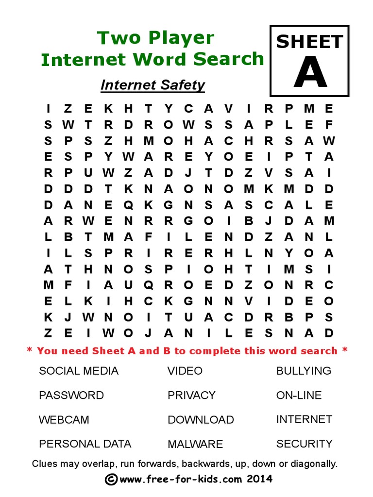 Two Player Search: Internet Word | PDF