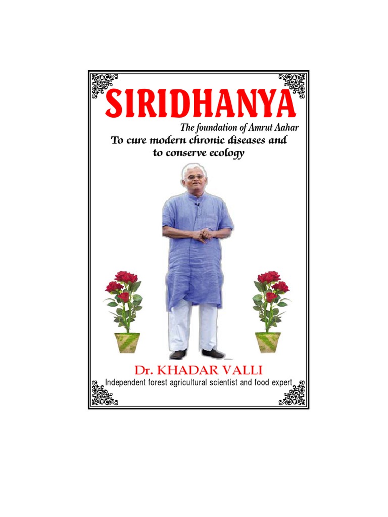 DR Khader Vali Lifestyle English Baswaraj Book 2019 | PDF | Dietary ...