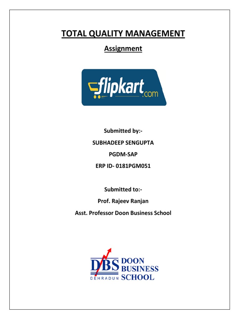 Total Quality Management in Service Sector | PDF | Lean Manufacturing ...