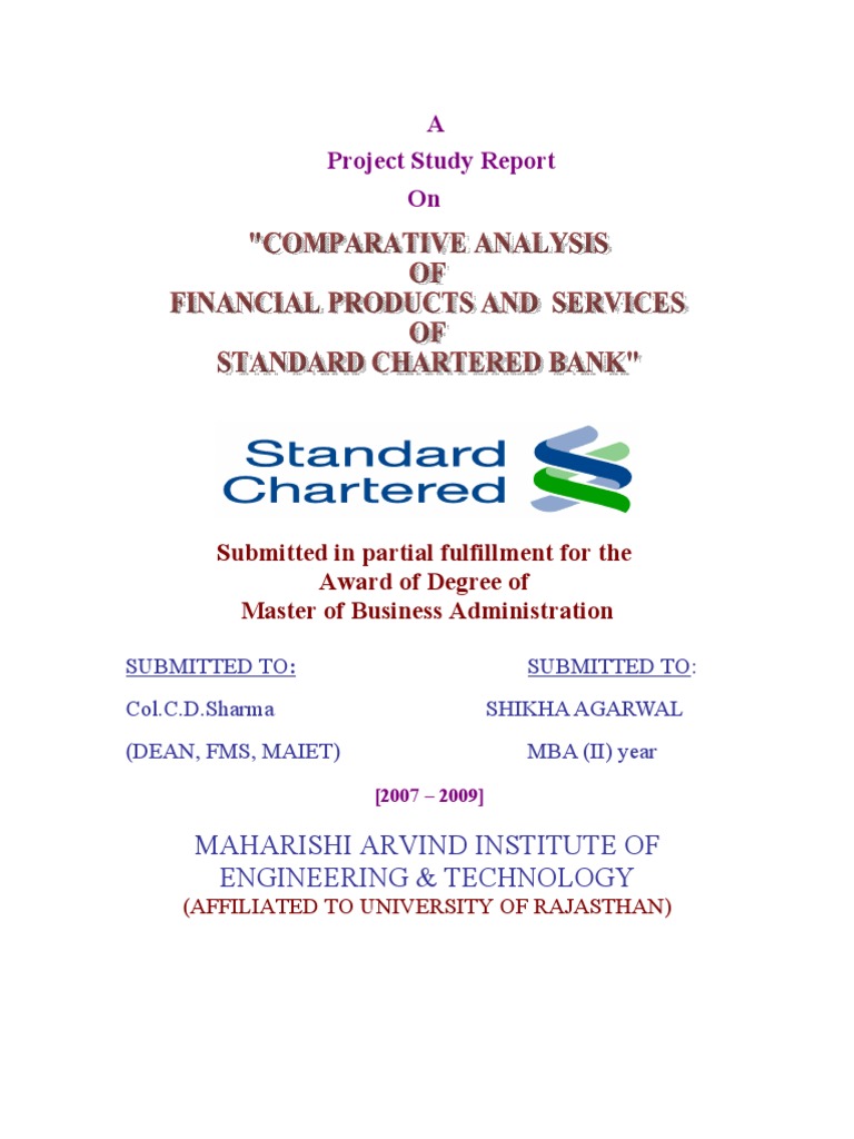 Comparative Analysis of SCB Financials | PDF | Transaction Account | Banks