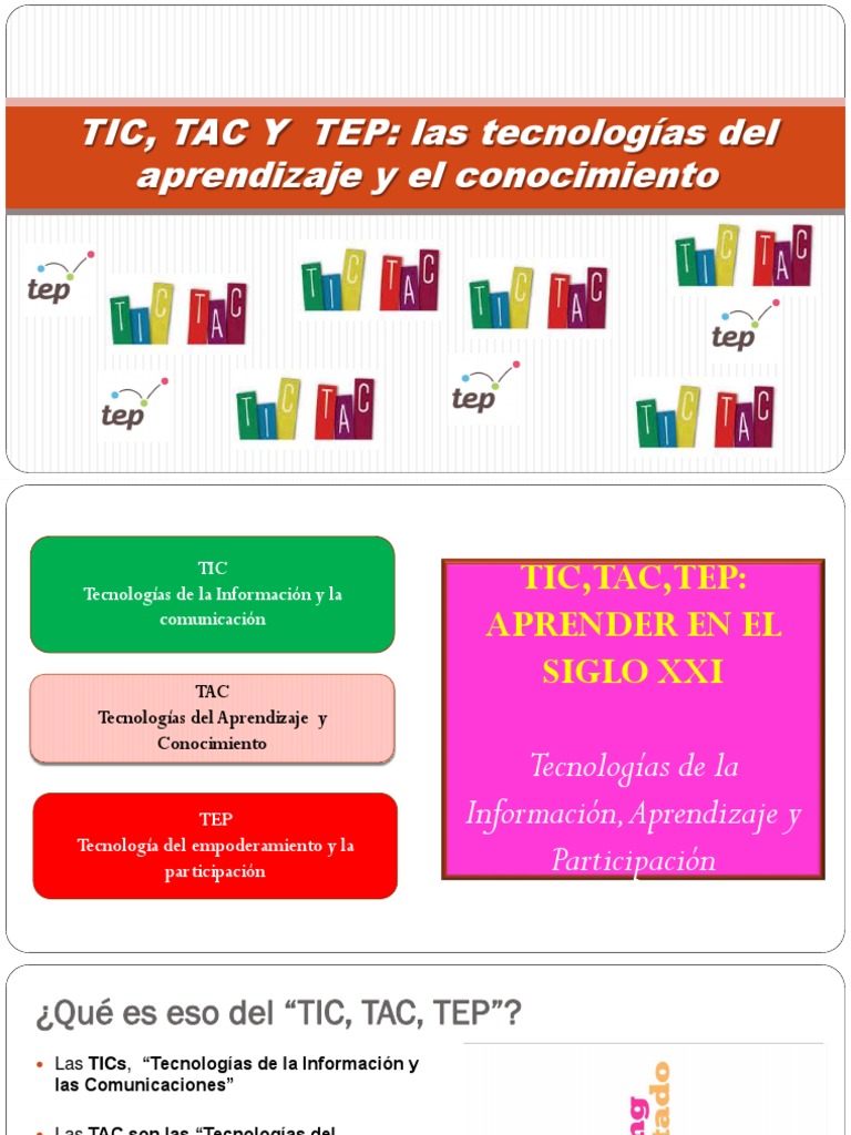 Tic Tac Tep | PDF | Tecnología de información y comunicaciones | Aprendizaje
