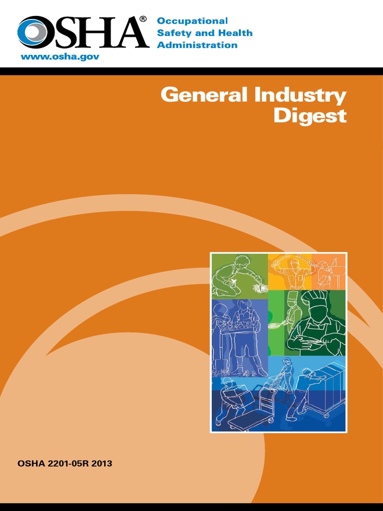 OSHA General Industry Digest | PDF | Occupational Safety And Health ...