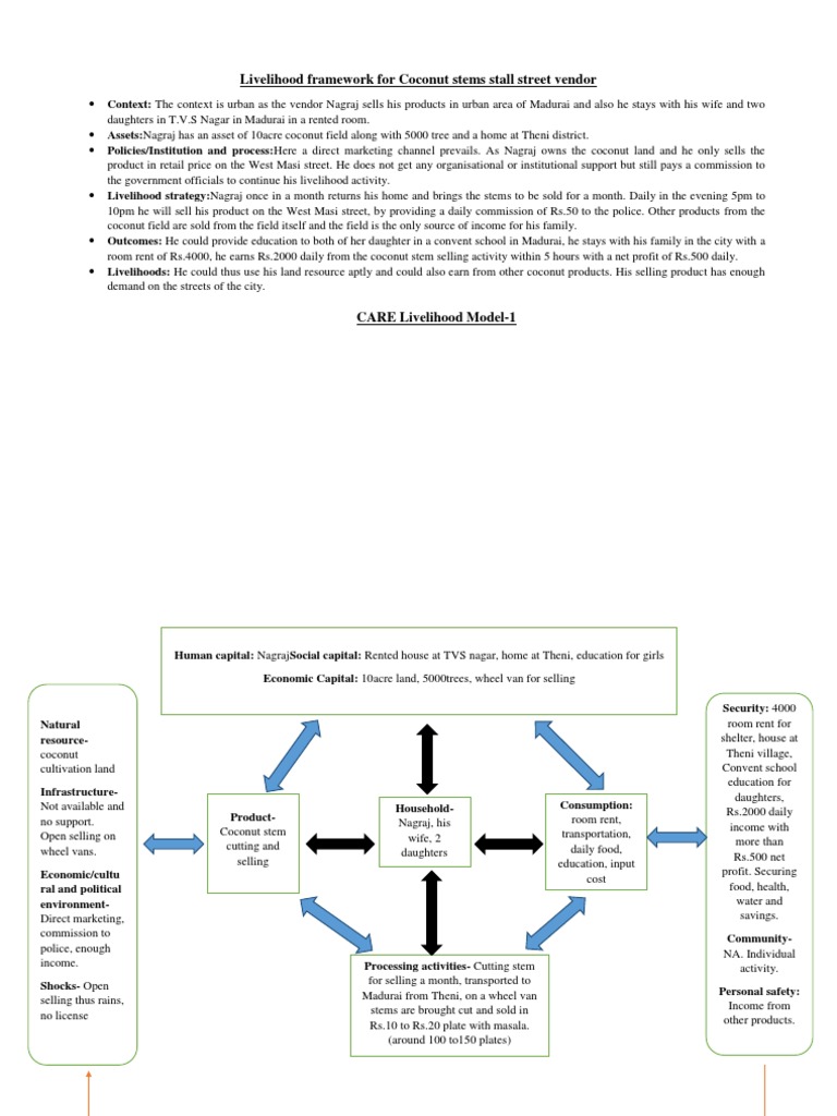 Coconut Stem Stall-Framework | PDF | Economics | Economies