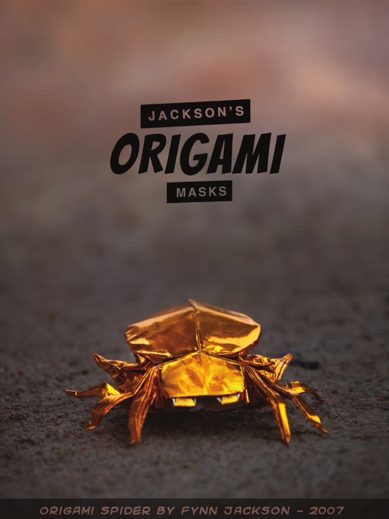 Step-by-Step Origami Spider Guide | PDF | Origami | Paper Folding