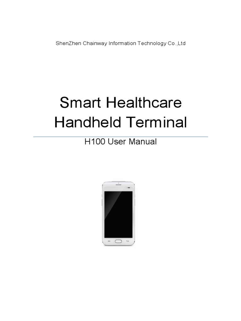 H100Manual PDF | PDF | Mobile Device | Battery Charger