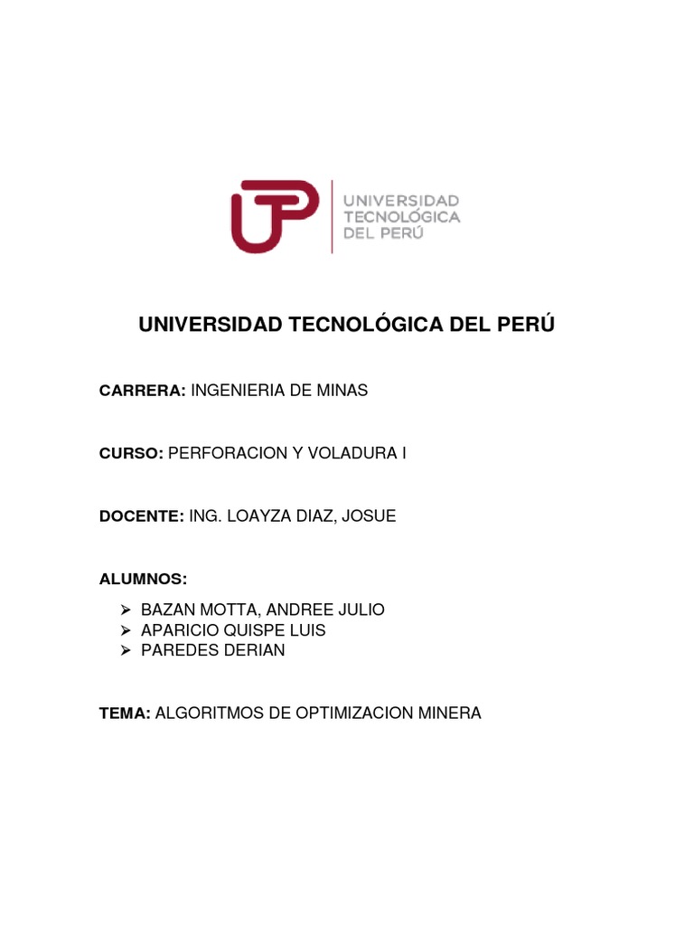 Caratula Utp | PDF
