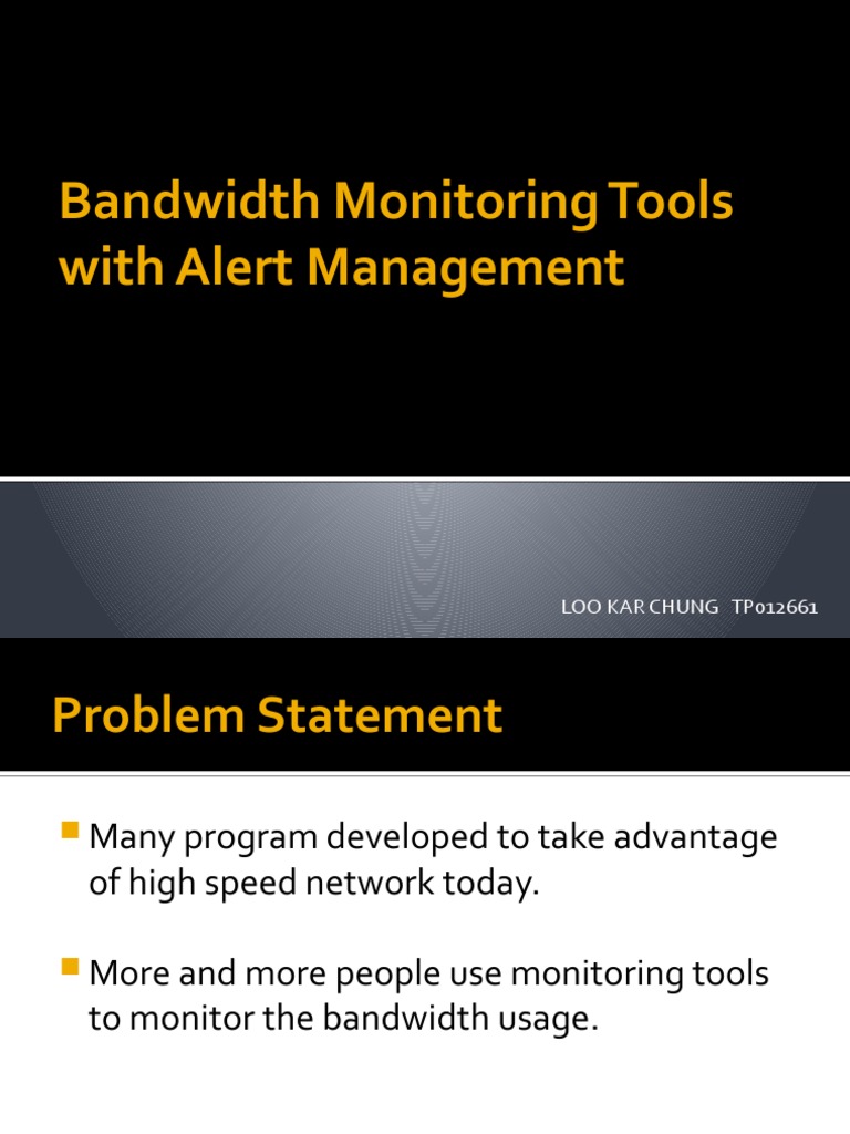 Bandwidth Tools for Home & SMBs | PDF | Computer Network | Port ...