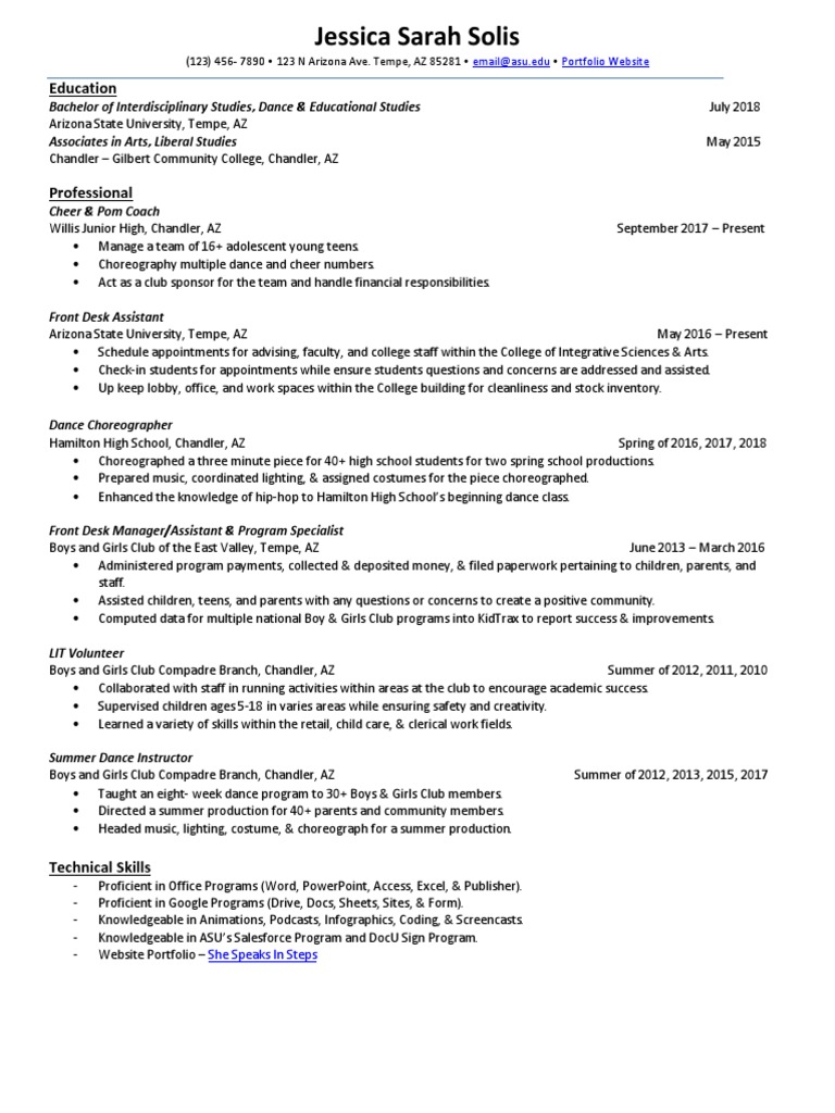 Resume Solis | PDF | Behavior Modification | Learning