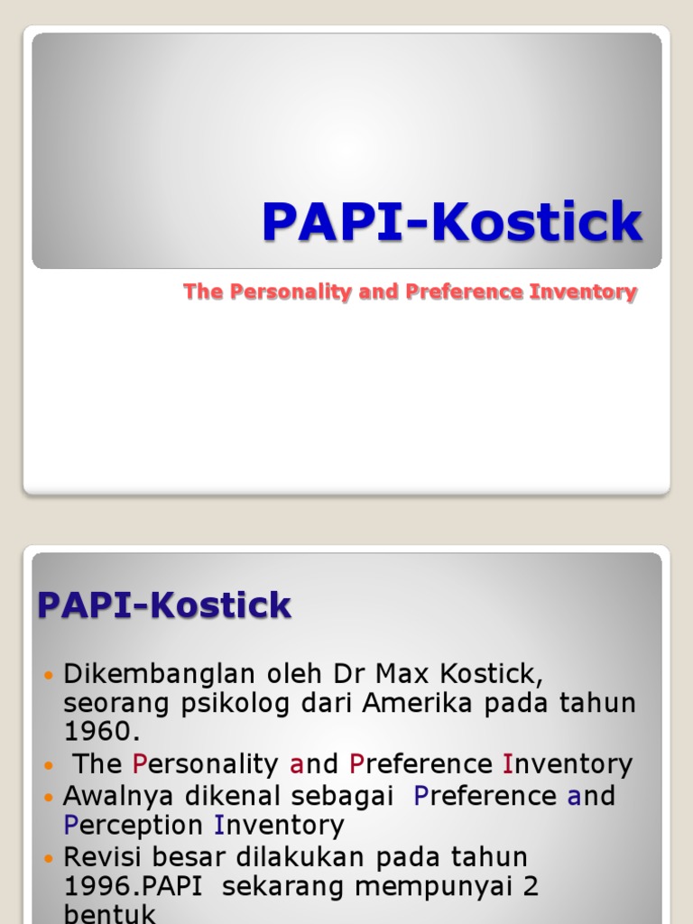 Papi Kostick | PDF