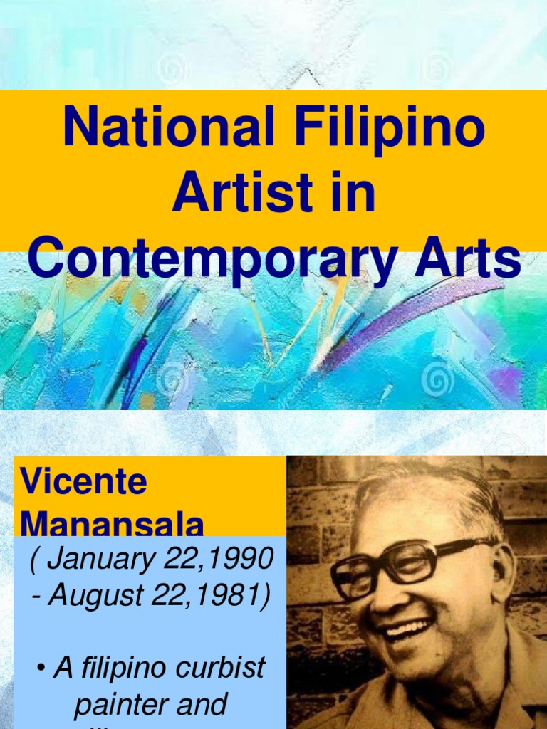 Vicente Manansala: National Artist Overview | PDF
