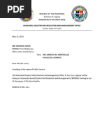 DOST Request Letter | PDF