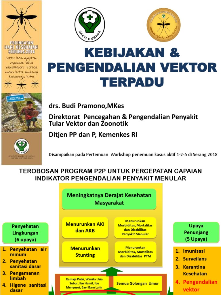 Pengendalian Vektor Terpadu Banten 2018 | PDF