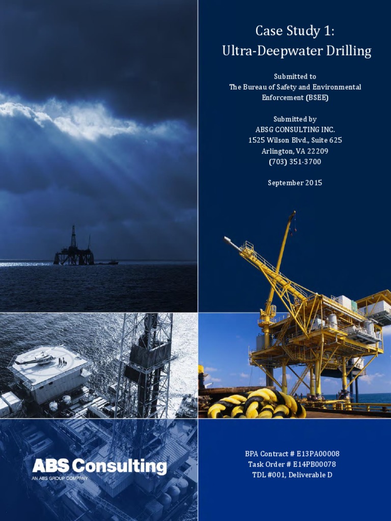 Case Study 1: Ultra-Deepwater Drilling | PDF | Blowout (Well Drilling ...