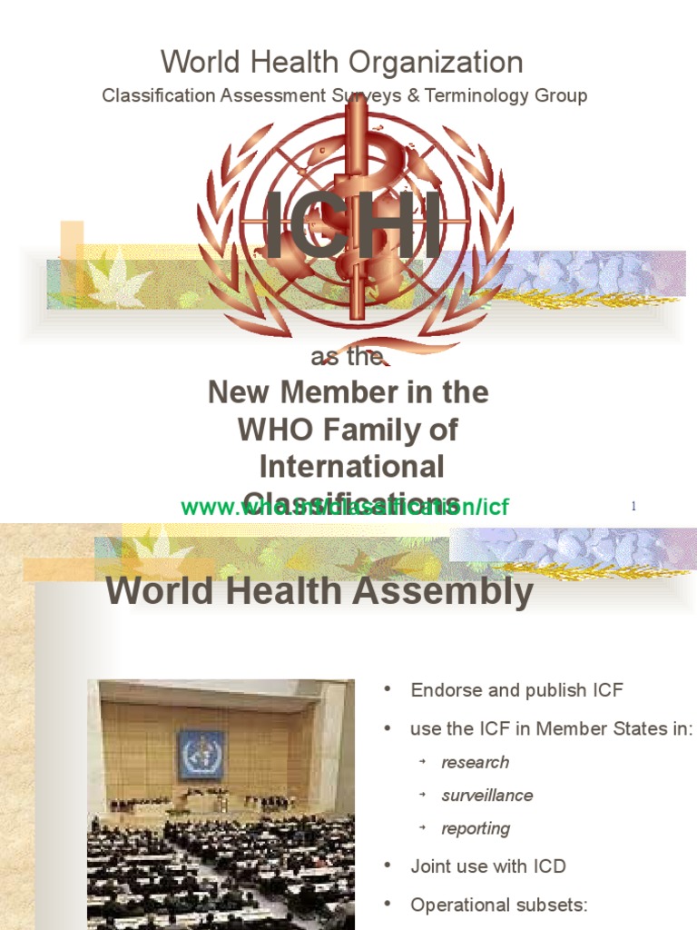 World Health Organization: New Member in The WHO Family of ...