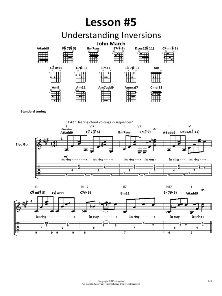 05 Understanding Inversions | PDF | Pitch (Music) | Musicology