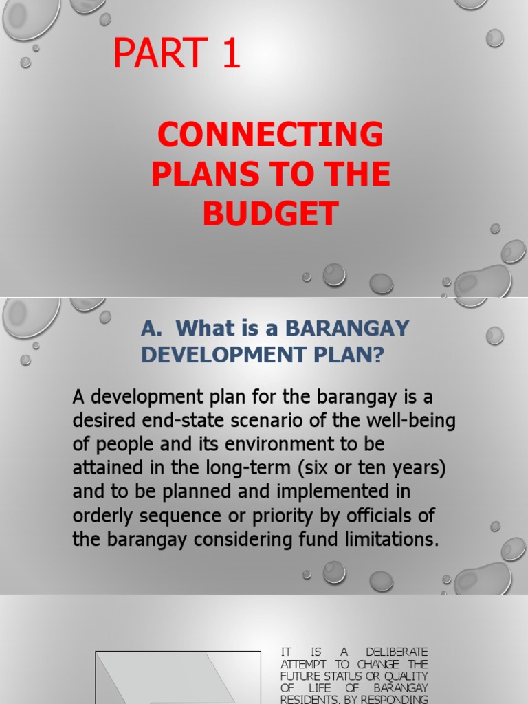 2018 SUMMARY Brgy Budget Cycle | PDF | Expense | Budget