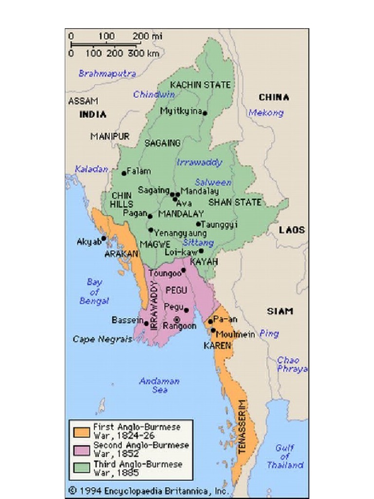 The Map | PDF | Myanmar | Violent Conflict