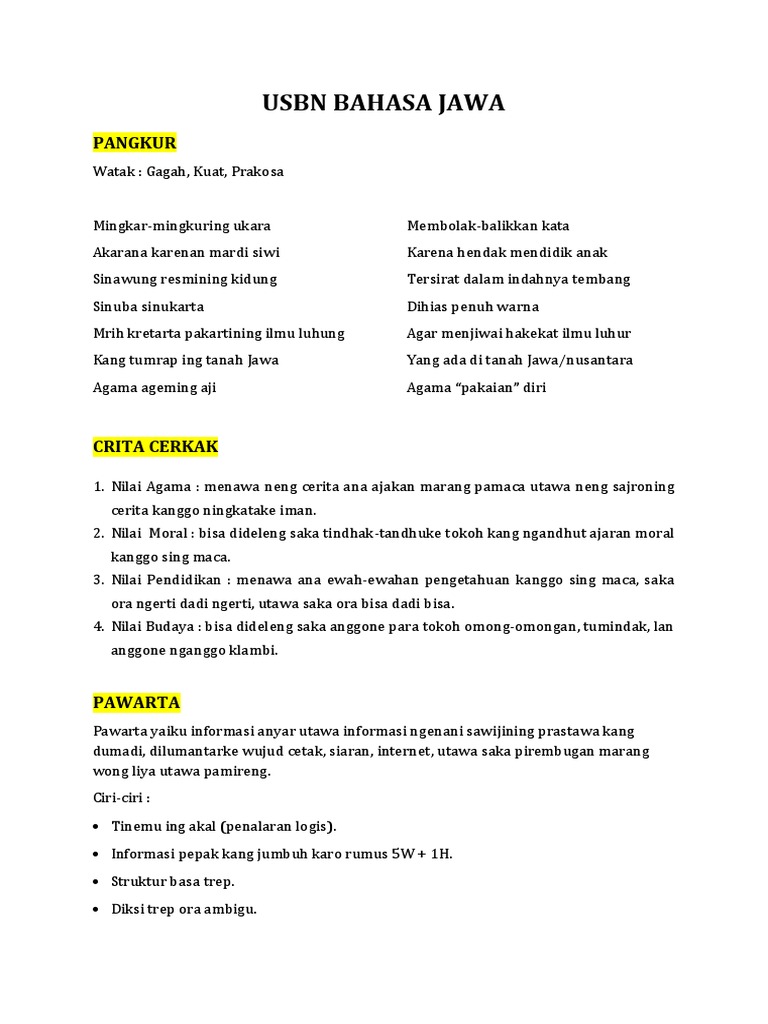 OMAH ADAT JAWA | PDF