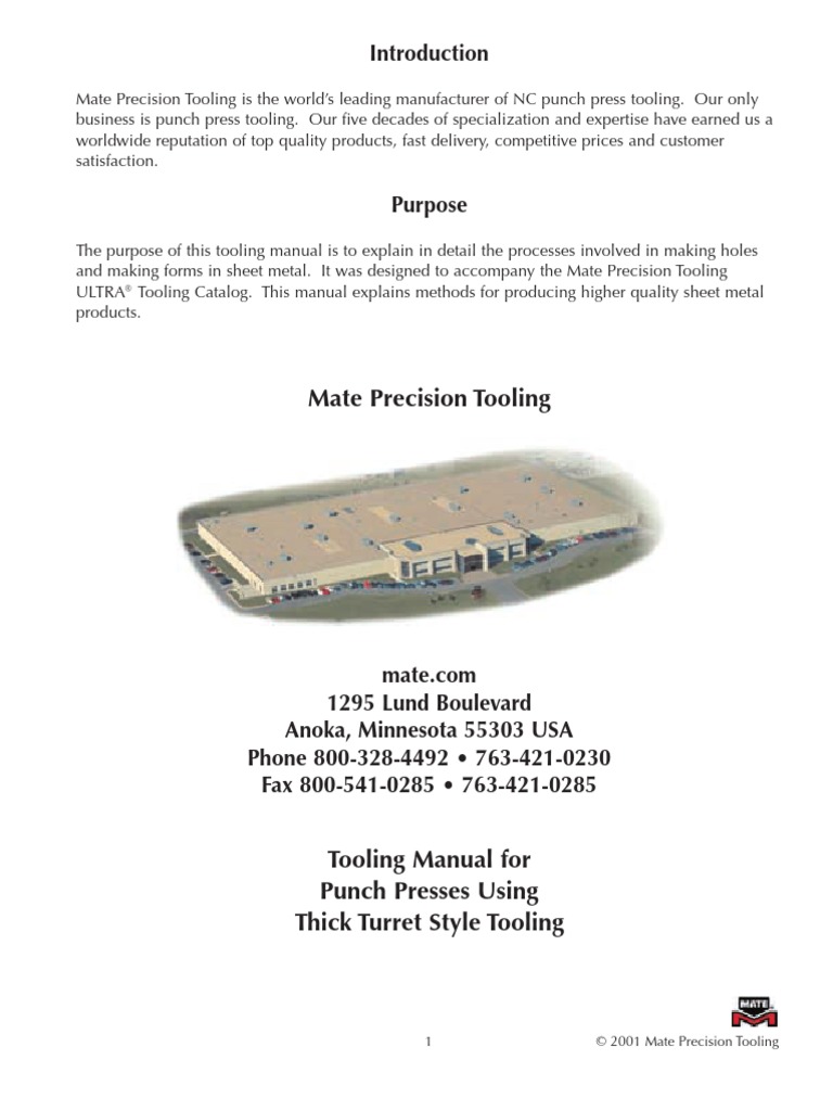 Mate Manual | PDF | Sheet Metal | Metalworking