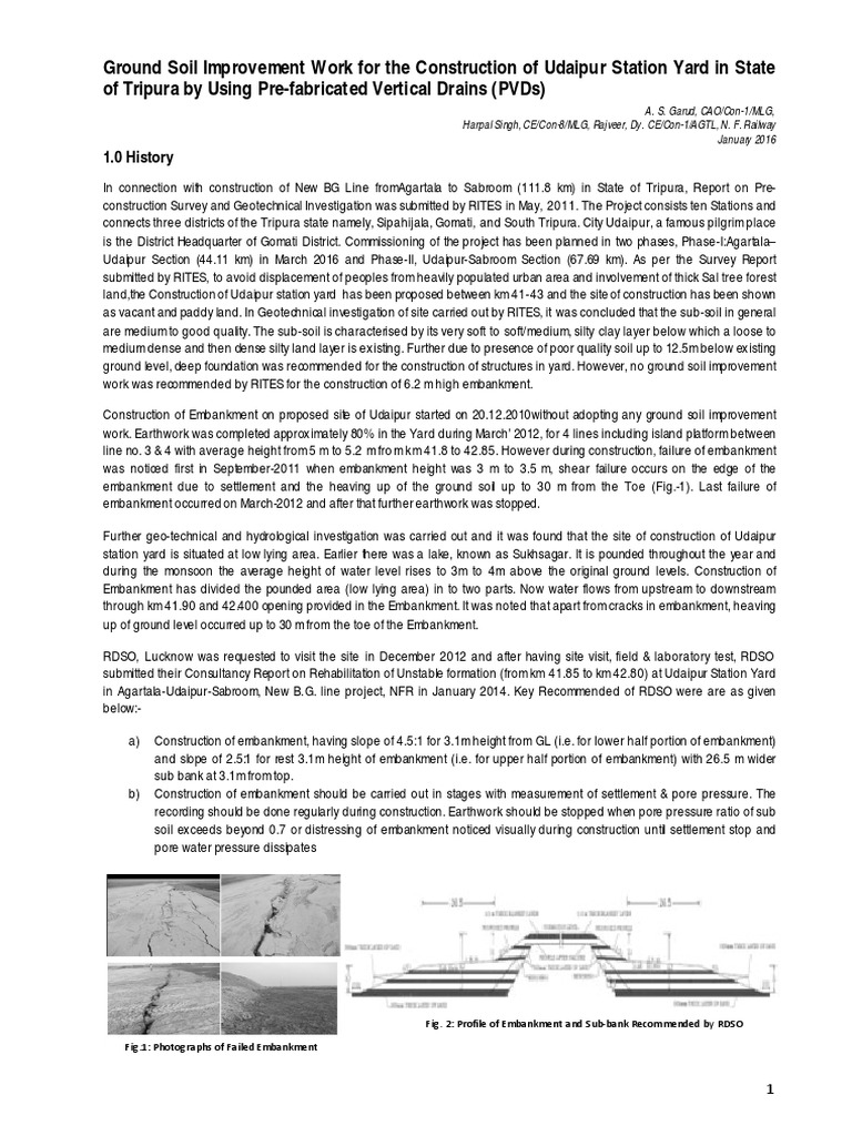 PVD PDF | PDF | Drainage | Soil Mechanics