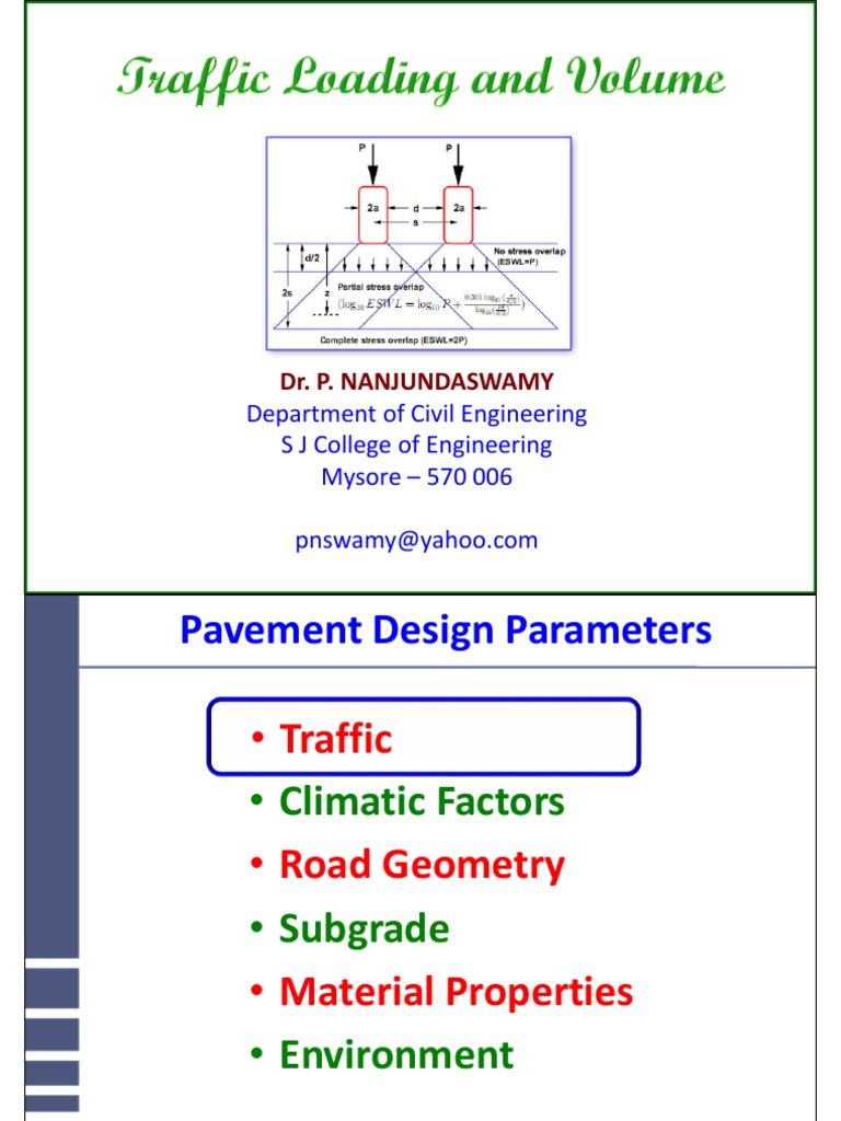 CV761 04 Traffic Loading and Volume | PDF | Truck | Traffic
