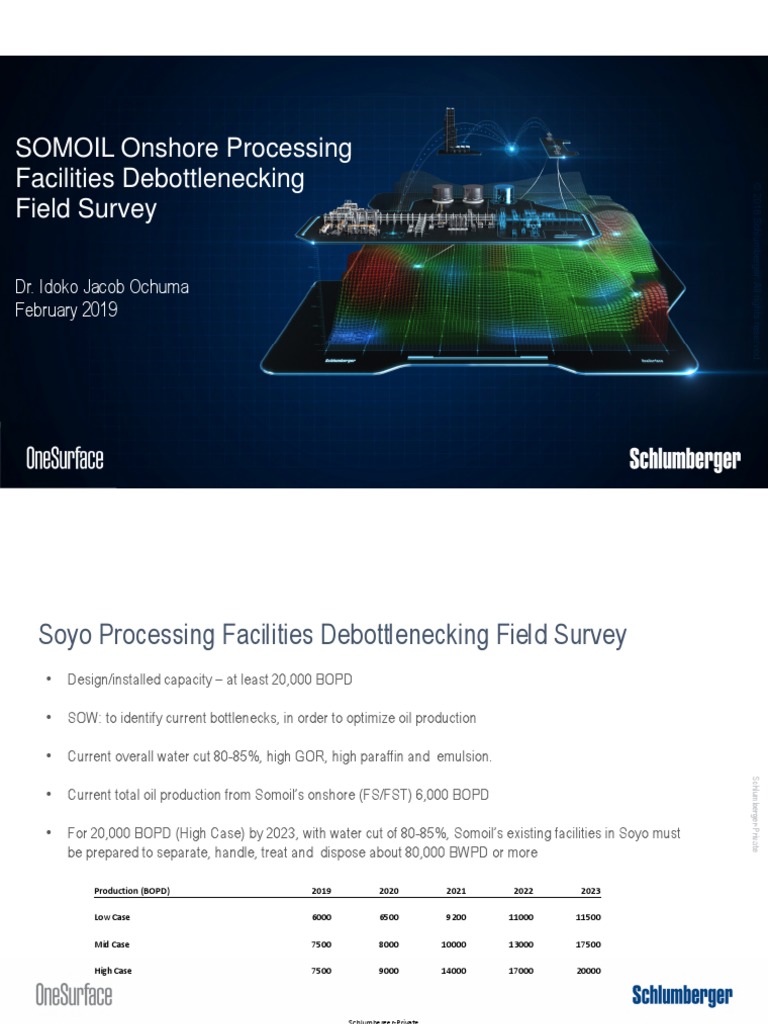 Somoil - Soyo Processing Facilities Debottlenecking - Final | PDF ...