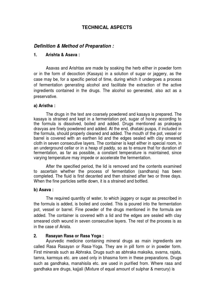 Definition & Method of Preparation:: Technical Aspects | PDF | Brewing ...