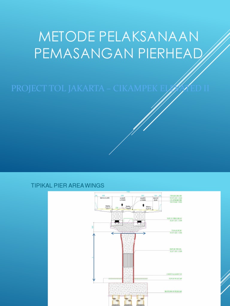 Metode Erection Pierhead - Tandem Crane | PDF | Crane (Machine) | Equipment