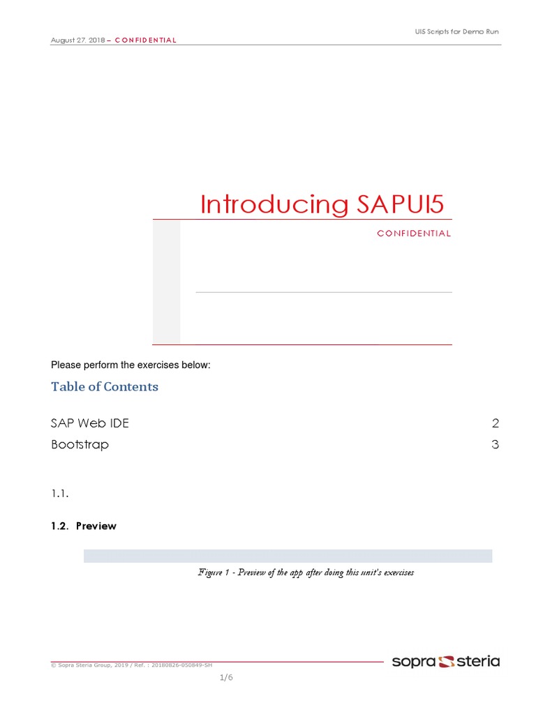 Introducing SAPUI5: Sap Web Ide 2 Bootstrap 3 | PDF | Callback (Computer Programming) | Library ...