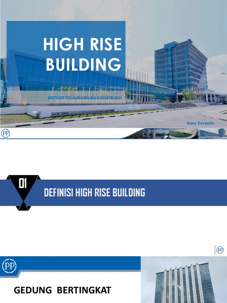 Metode Pelaksanaan Konstruksi High Rise Building | PDF