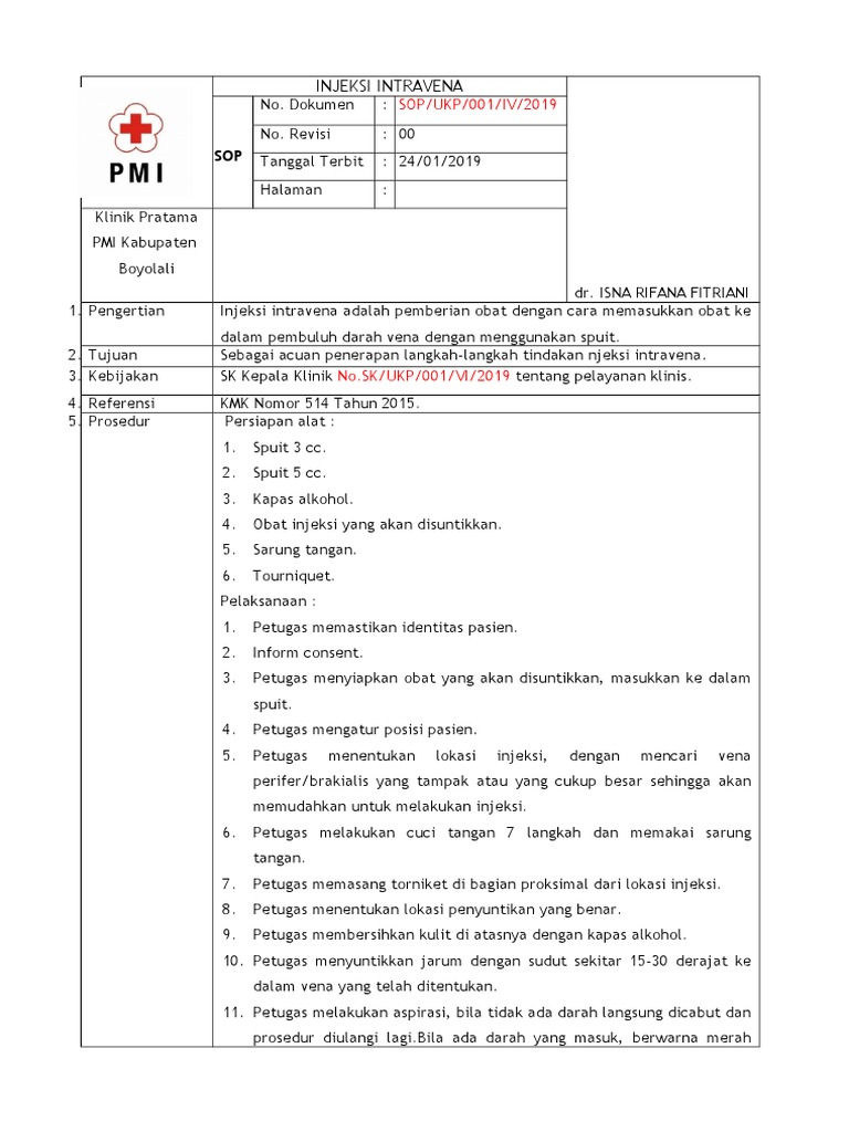 2.6.3 Ep 1 Injeksi Intravena | PDF | Pengembangan Diri | Sains & Matematika