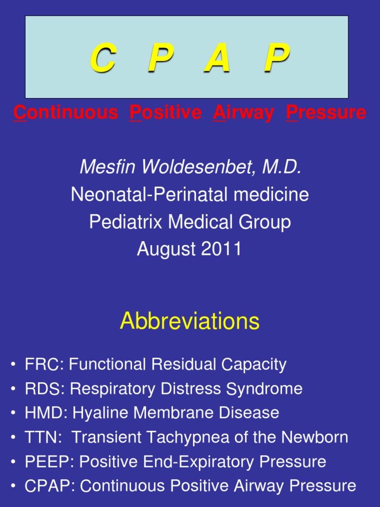 Bubble CPAP | PDF | Breathing | Respiratory System