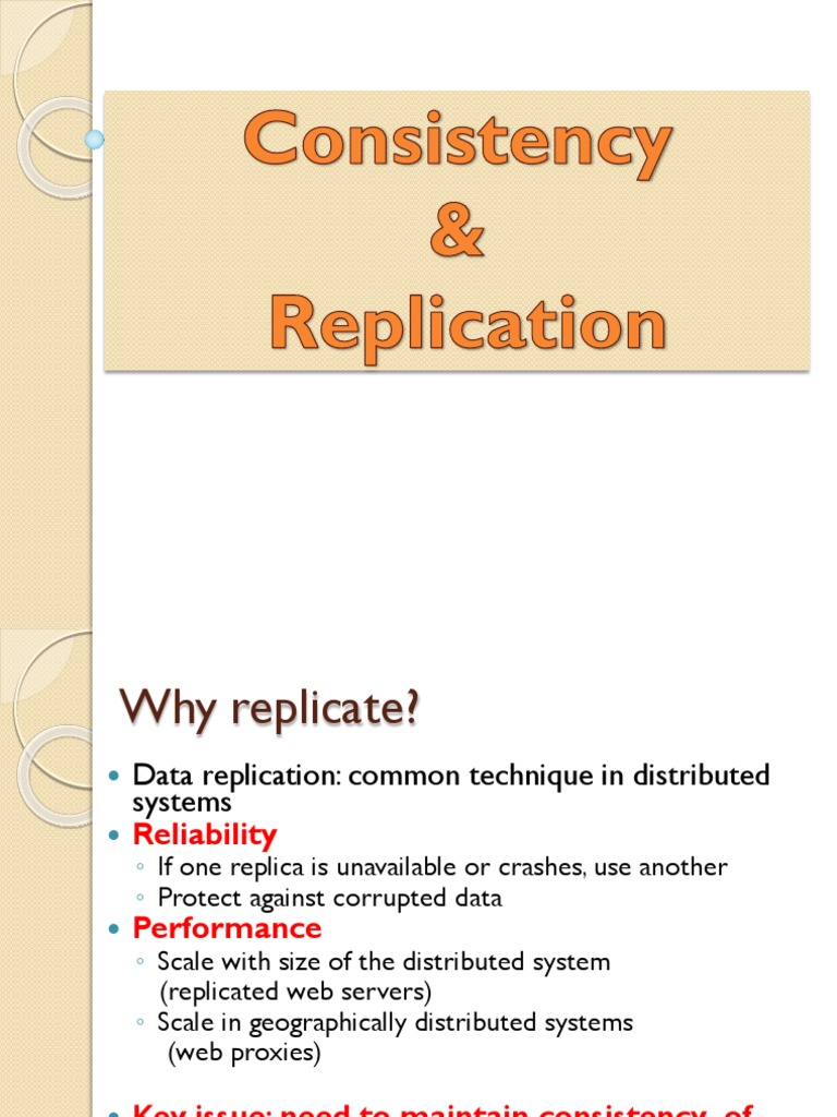 Consistency and Replication in Distributed System | PDF | Cache ... Consistency and Replication in Distributed System | PDF | Cache ...