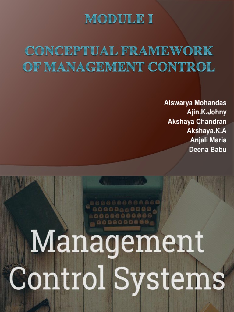 Managament Control System | PDF | Strategic Management | Revenue