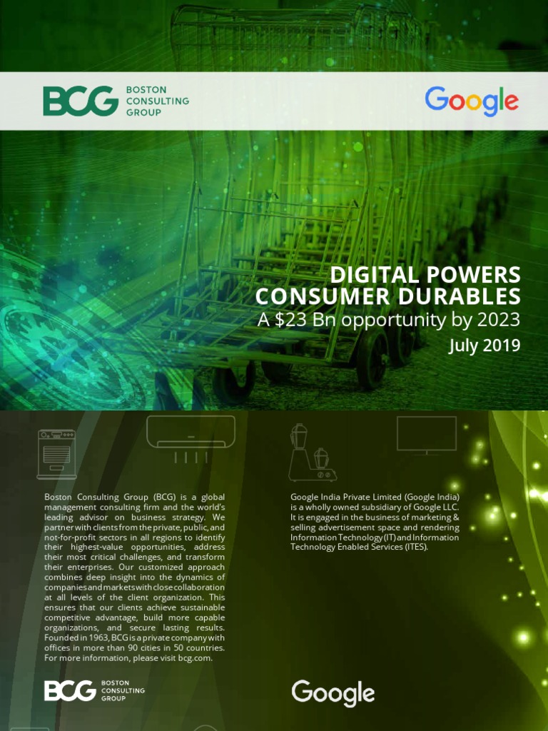 BCG Google Report Distribution New | PDF | E Commerce | Brand