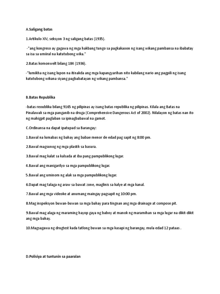 Saligang Batas | PDF