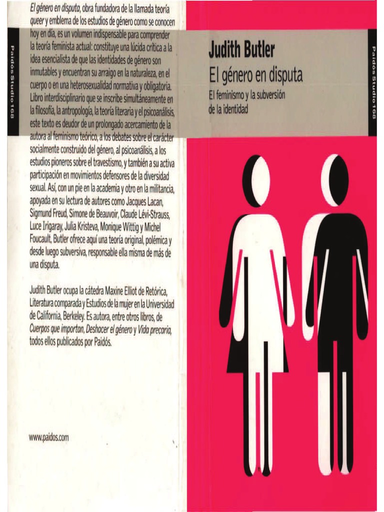Judith Butler - El Genero en Disputa PDF | PDF