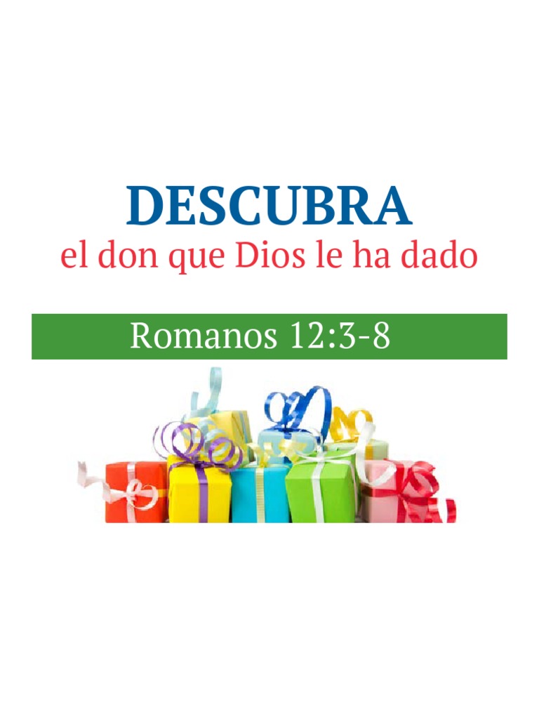 Descubra Sus Dones | PDF