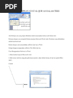 Lafadz Di Word | PDF