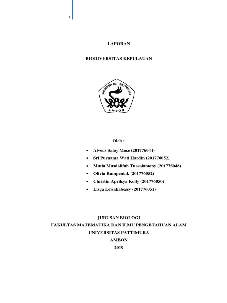 Laporan Biodiv | PDF