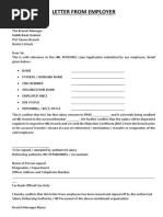Authority - Letter HDFC Bank | PDF